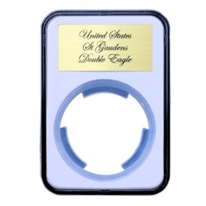 ursae minoris elite certified-style coin holder for us $20 coronet or st guadens gold double eagle