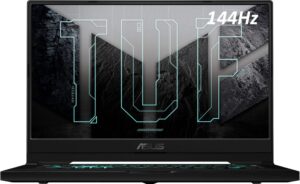 asus tuf dash 15.6" 144hz fhd gaming laptop | 11th generation core i7-11370h | nvidia geforce rtx 3060 | 16gb ddr4 | 512gbssd | backlit keyboard | windows 11 | gray | with gaming mouse bundled