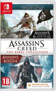 assassins creed rebel collection (code in box) (nintendo switch)