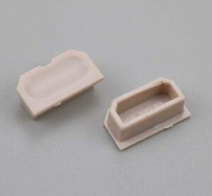 2 pcs link port dust cap cover for game boy dmg-01 dmg 001 grey