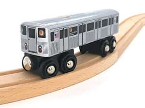 munipals mp01-110j nyc subway j-train nassau street express wooden railway compatible r179