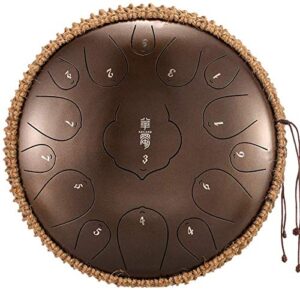 alloy steel tongue drum, gong, panda drum, steel pan drumm drum, drums & percussion, handpan drum, percussion instruments,bronze,12inche13notes