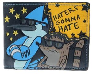 regular cartoon show haters gonna hate themed bifold wallet