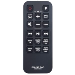 akb74815371 replacement remote fit for lg wireless sound bar sk3d (sk3d, sph4b-w) sk4d (sk4d, sph4b-w) sj4