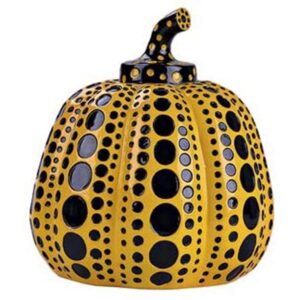 jsmy cestbon sculpture decoration statue kusama yayoi pumpkin artists modern sculpture dot art home decor accessories office art wedding statue,gold