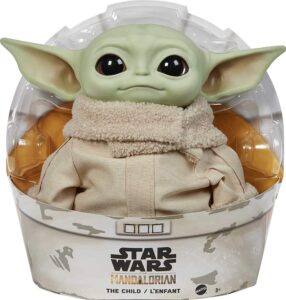 mattel disney star wars baby yoda the child mandalorian 11 inch tall plush