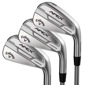 callaway golf 2021 apex pro iron set (set of 8 clubs: 3-pw, right-handed, steel, regular)