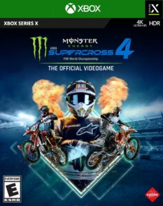 monster energy supercross 4 - xbox series x