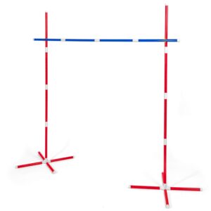 play platoon limbo game for adults & kids - limbo stick yard game set for outdoor luau party