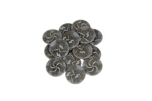 celtic themed gaming coins - small 20mm 15-pack, novelty fantasy replica coins