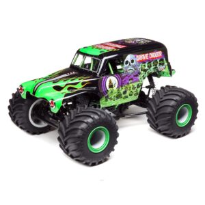 losi rc truck lmt 4 wheel drive solid axle monster truck rtr battery and charger not included grave digger los04021t1