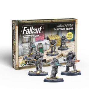 modiphius fallout - wasteland warfare - unaligned t-45 power armour