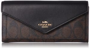 coach(コーチ) women's wallet, im/brown/black