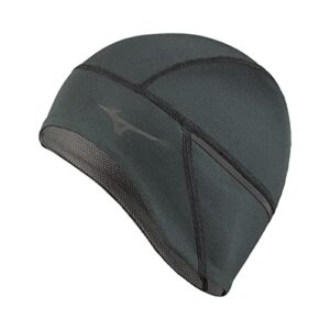 mizuno standard beanie, black, one size