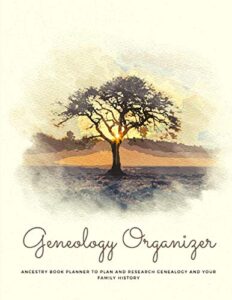 geneology organizer - ancestry book planner to plan and research genealogy and your family history: genealogy gift for family history buff & ... pedigree charts; ancestry workbook journal