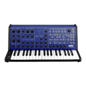 korg ms-20 fs analog synthesizer - blue