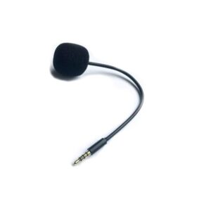 replacement 3.5mm game mic boom for steelseries arctis 1 wireless & wired both work