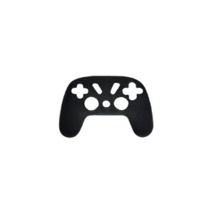 angwang game controller protective cover sleeve case soft silicone skin for -google stadia premiere edition gamepad black 17x11cm