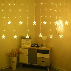 missmiss fairy lights fairy lights for bedroom wall decor,bendable copper twinkle lights party home garden bedroom -warm_white_b