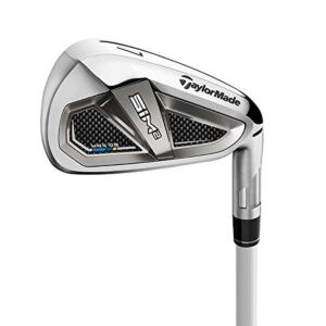 taylormade sim 2 max os iron set women's right hand graphite ladies 5-pw, aw, sw