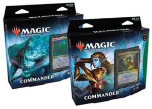 mtg magic kaldheim khm commander decks - set of both decks