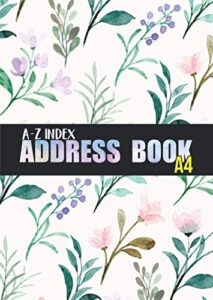 a-z index address book a4: a4 telephone address book : address book a4 size : slim address books with alphabet index : a-z index address book a4 : ... address book : large address book a4 size (2)