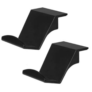 2pack universal game controller desktop stand holder for xbox one 360 switch ps4 steam pc nintendo, vbh stick on mount computer gamepad accessories(black)