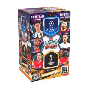 topps india uefa champions league & europa league tcg 2020/21 (smart pack)