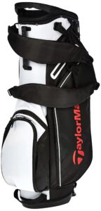 taylormade 5.0 st bag, black/white/red