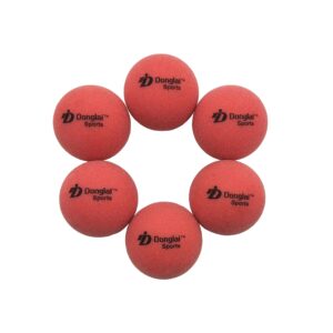 ddonglai 1.38"(35mm) diameter tournament quality foosball balls-great grip to play foosball game, 6pack foosball balls sets