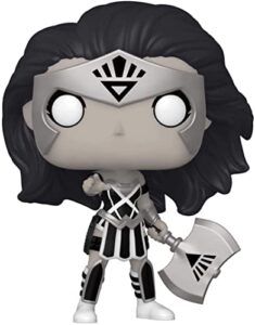 funko pop heroes: wonder woman 80th anniversary - glow in the dark black lantern wonder woman, amazon exclusive, 3.75 inches,56967