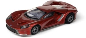 afx/racemasters ford gt - liquid red afx22030 ho slot racing cars