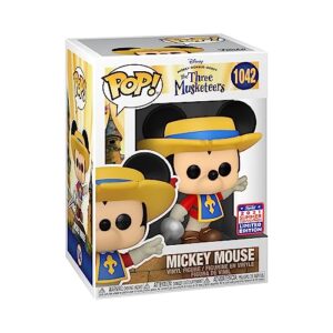 funko pop! disney: three musketeers mickey, amazon funkon exclusive