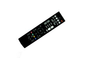 hcdz replacement remote control for yamaha aventage rx-v379 rx-v381 rx-v381bl rx-v379bl yht-3920 yht-3920ubl 5.1-channel home theater av receiver