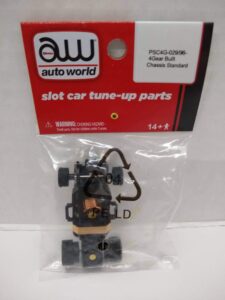 auto world psc4g-029 4gear ho scale electric slot car chassis