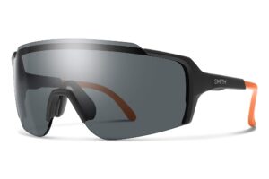 smith optics flywheel sunglasses, matte black cinder/gray, one size