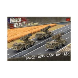 wwiii team yankee: soviet bm-27 hurricane rocket launcher battery (tsbx26)