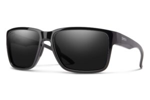 smith emerge polarized sunglasses, black/chromapop polarized black, one size