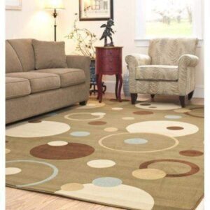 ebern designs charis green rug