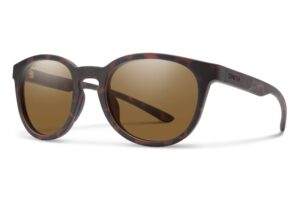 smith eastbank core sunglasses matte tortoise/polarized brown