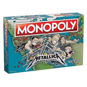 metallica monopoly world tour collectors edition