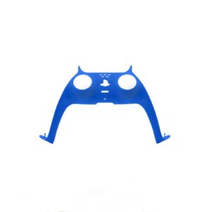 ps5 controller faceplate blue - custom replacement shell for playstation 5 dual sense controller, easy installation, premium quality - ps5 controller accessory