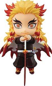 good smile demon slayer: kimetsu no yaiba: kyojuro rengoku nendoroid action figure