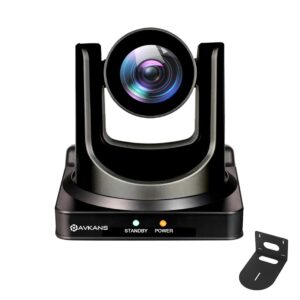 avkans ai tracking ptz camera, 20x hdmi sdi ptz camera for church worship events school hospital boradcast live streaming, poe support, crystal clear video quality