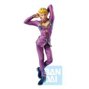 ichibansho figure - jojo's bizarre adventure - giorno giovanna (jojo'sassemble), bandai spirits collectible statue