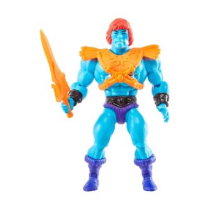 masters of the universe origins faker 5.5-in action figure, battle figure for storytelling play and display, gift for 6 to 10-year-olds and adult collectors,multi,gyy28