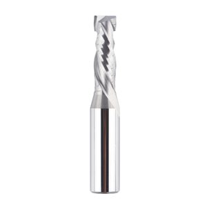 spetool compression spiral router bits up&down cut end mill 3/8 inch cutting diameter with 1/2 inch shank for cnc router woodwork carving engraver