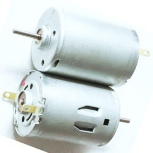 6-12v 10000rpm mini dc motor 380 high torque gear motor for rc boat model smart cars diy toys - (2 pcs)