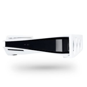 glistco stealth mount compatible with ps5 - white disc