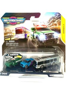 micro machines micro city series 2#0110 bus [rare chase]